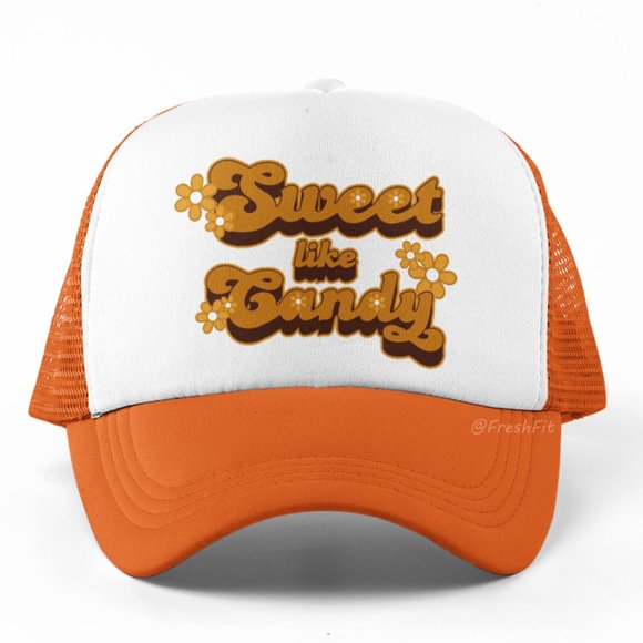 Accessories | Sweet Like Candy Foam Trucker Hat Mesh Snapback Cap ...